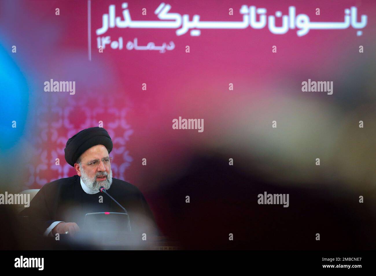 Tehran, Tehran, Iran. 19th Jan, 2023. A handout photo made available by ...