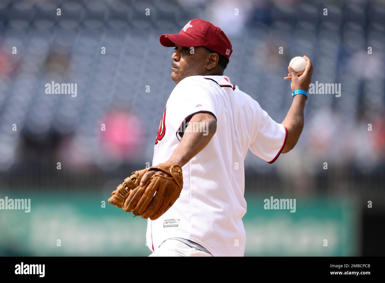 United States Secret Service Deputy Director Faron K. Paramore throws ...