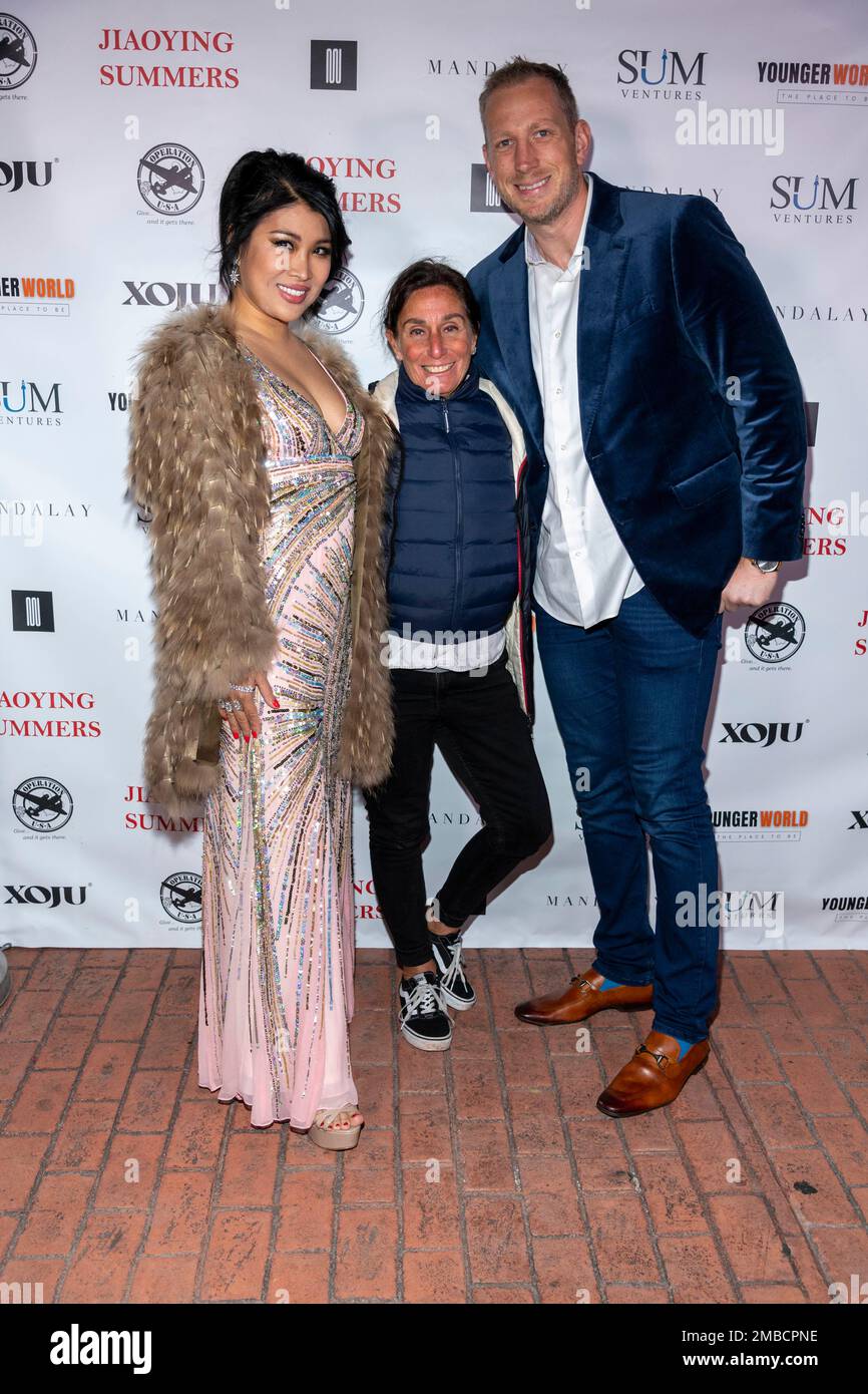 Comedian Jiaoying Summers, Cheryl Bayer, Garrett Gilbertson attend ...