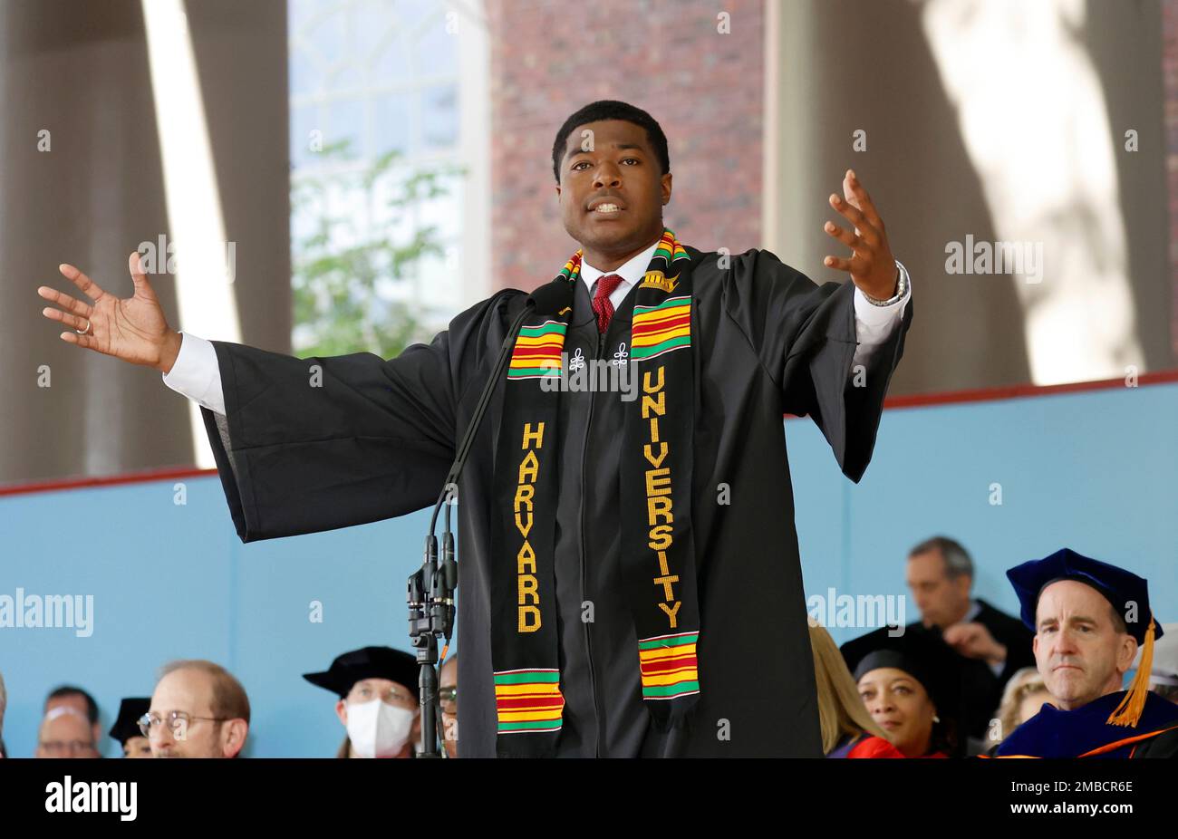 Noah Harris, the first Black man elected student body president ...