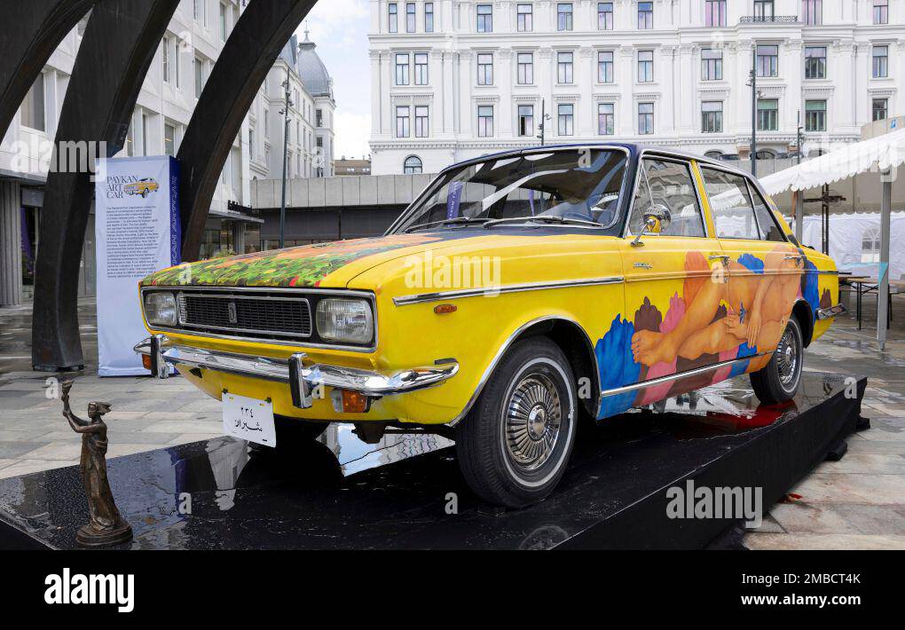 IMAGE DISTRIBUTED FOR PaykanArtCar - The iconic Iranian Paykan ...