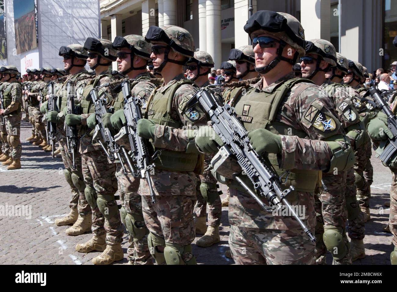 Georgia's soldiers attend celebrations for Georgia's Independence Day ...
