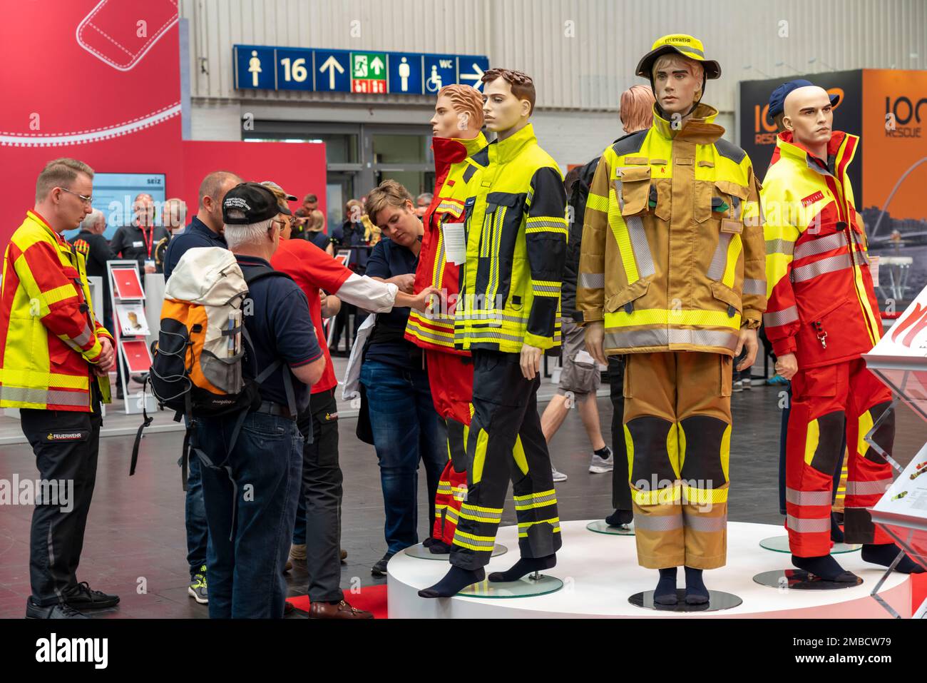 Personal protective equipment, clothing for firefighters, Interschutz ...