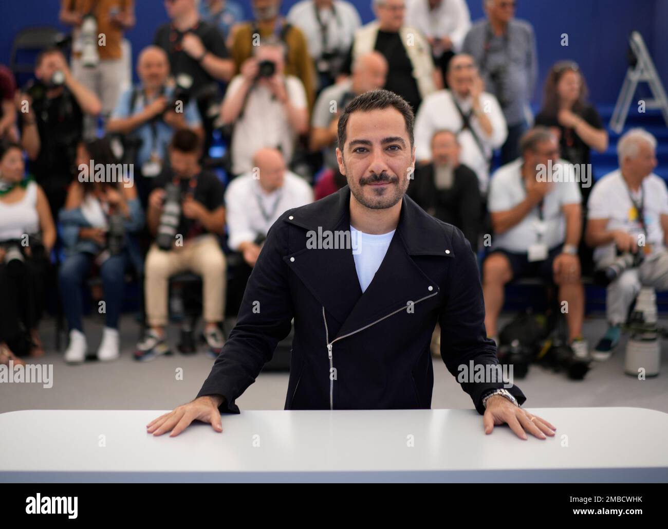 Navid Mohammadzadeh poses for photographers at the photo call for the ...