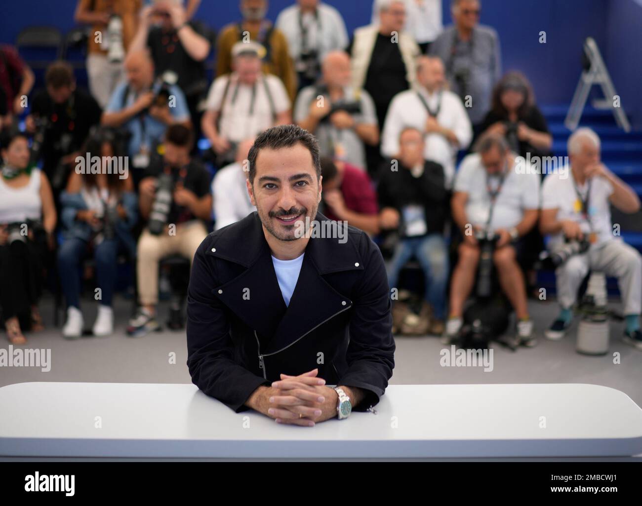 Navid Mohammadzadeh poses for photographers at the photo call for the ...