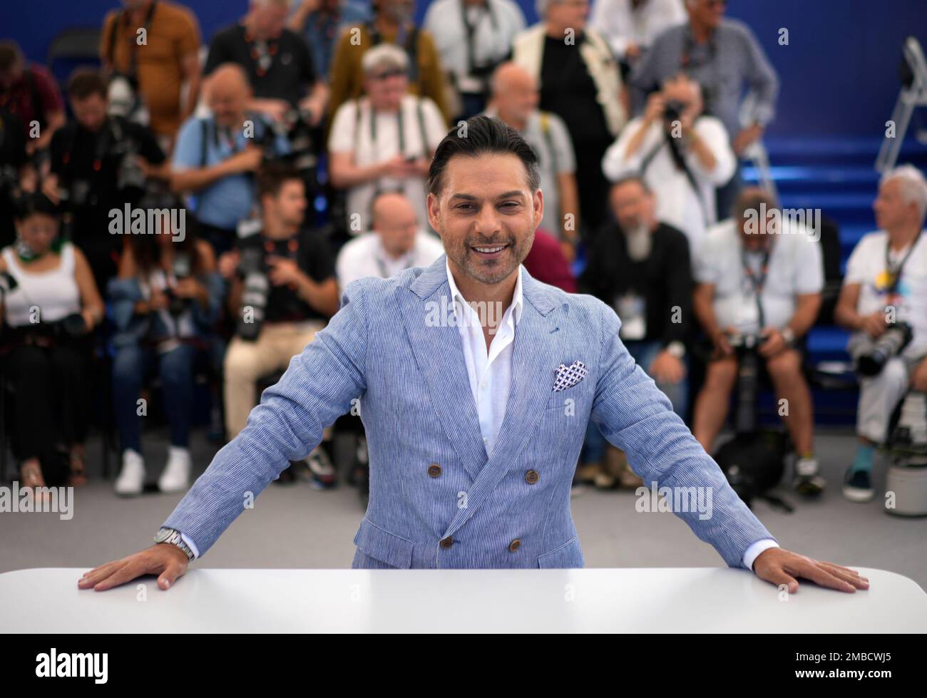 Payman Maadi poses for photographers at the photo call for the film ...