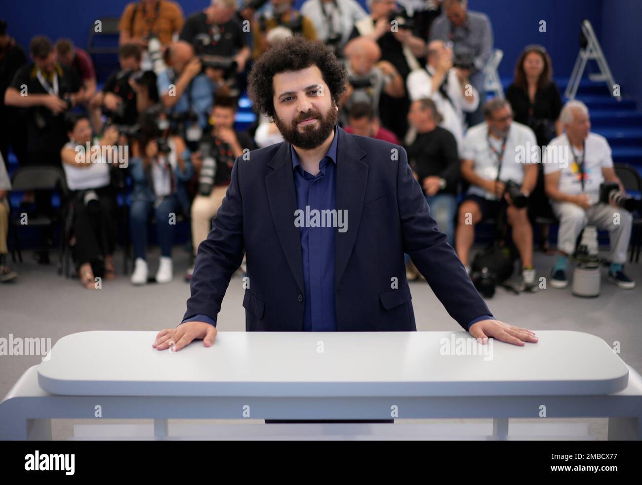 Director Saeed Roustaee poses for photographers at the photo call for ...