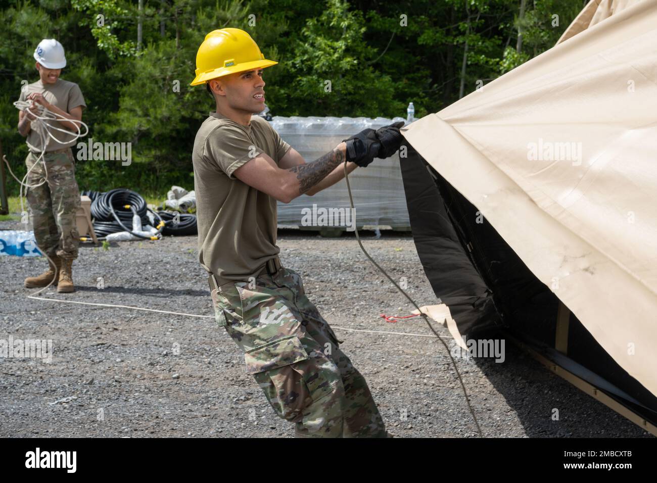 U.S. Air Force Senior Airman Aaron Ferraro, 35th Civil Engineer ...