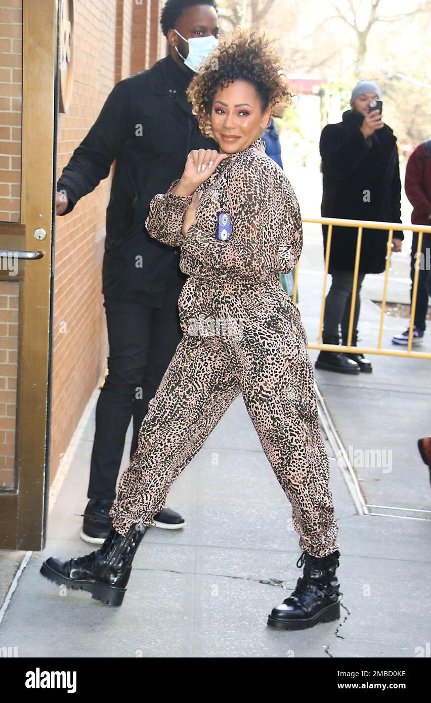 Mel B visits ‘The View’ studios -PICTURED: Mel B -LOCATION: New York ...
