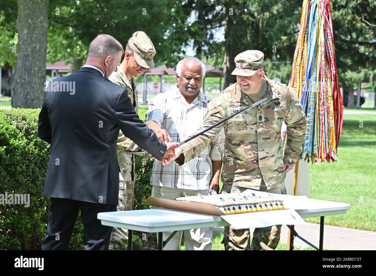 US Army Support Activity Fort Dix, New Jersey celebrates the 247th ...