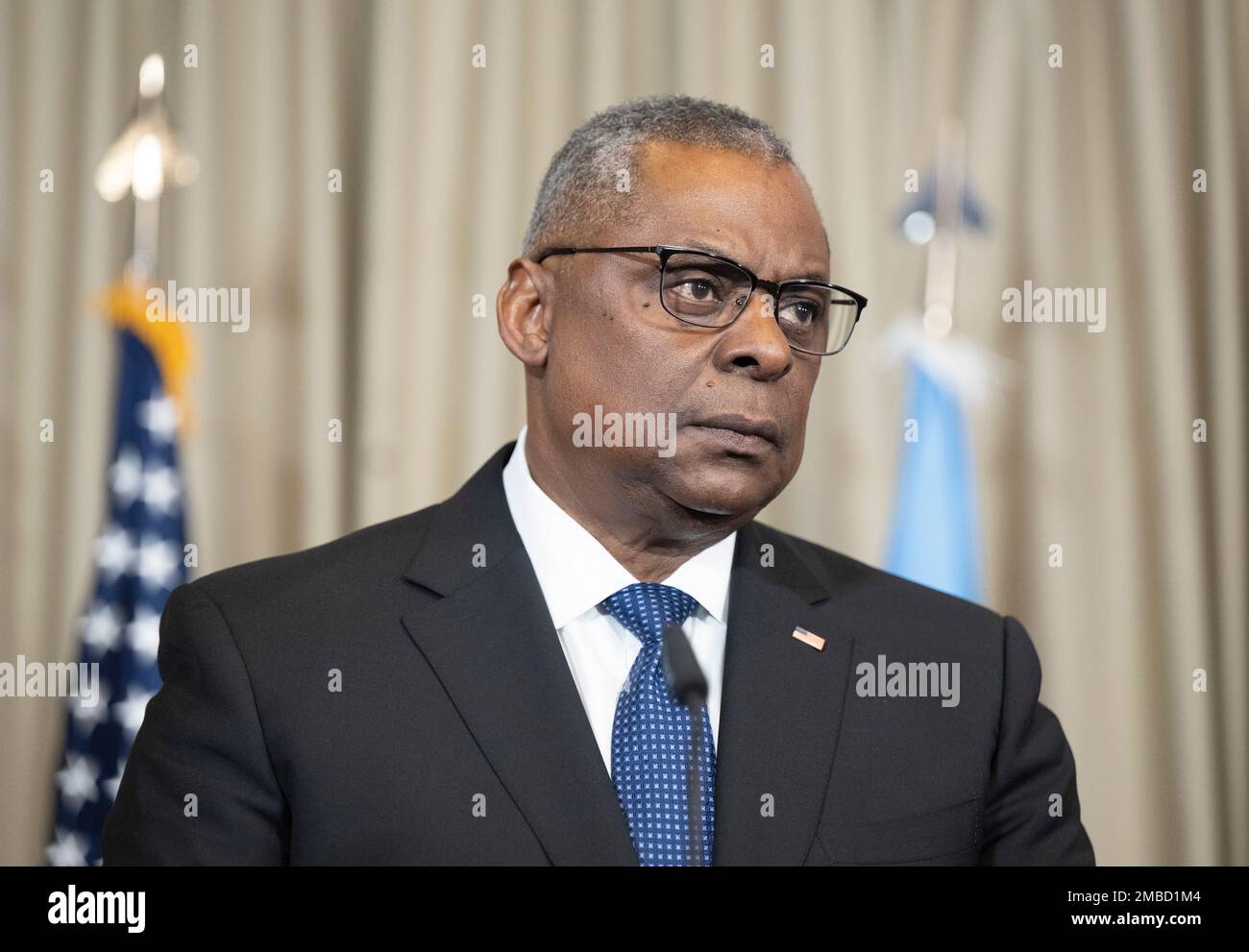 Ramstein, Germany. 20th Jan, 2023. Lloyd Austin at U.S. Ramstein Air ...