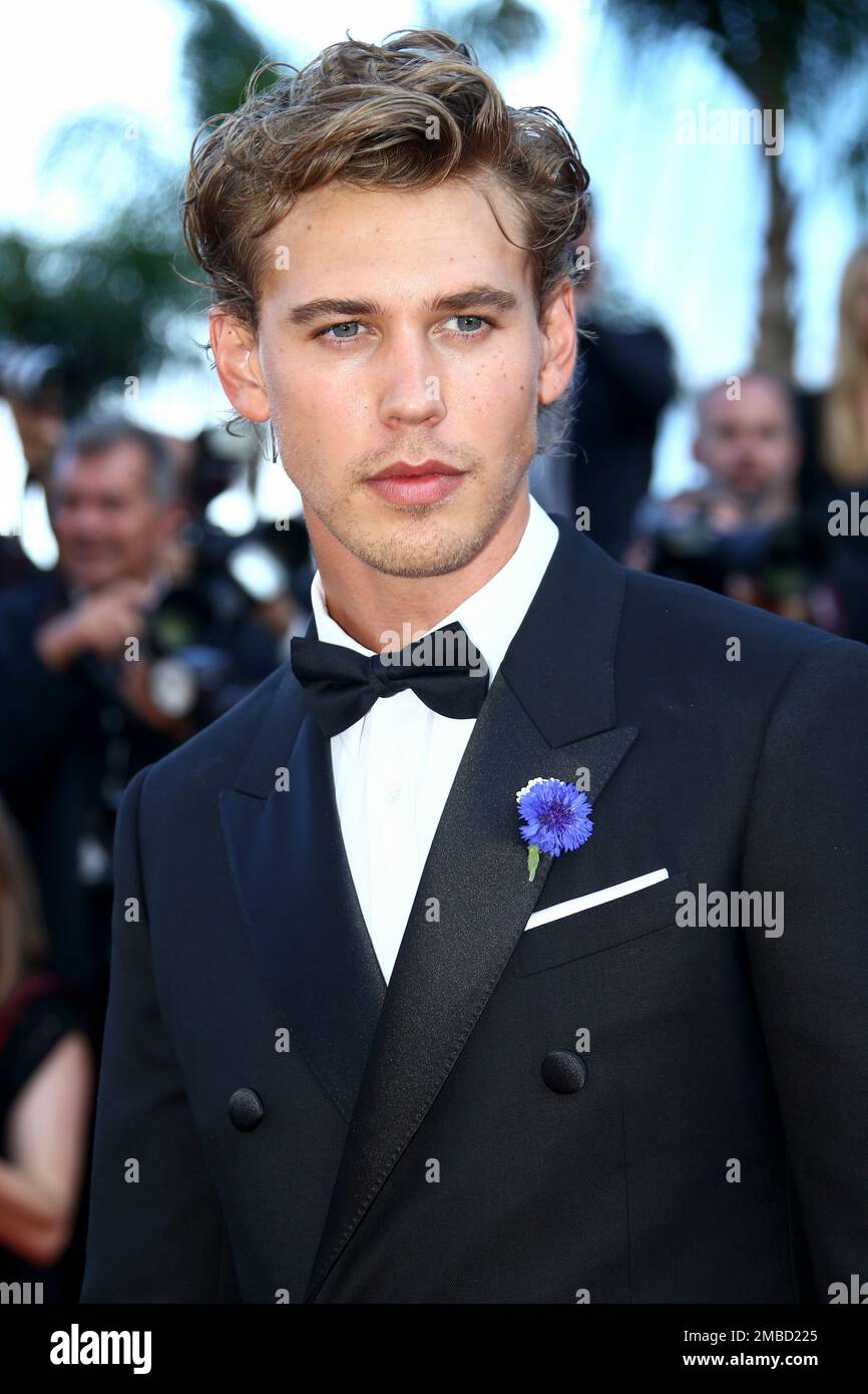 Austin Butler poses for photographers upon arrival at the premiere of ...