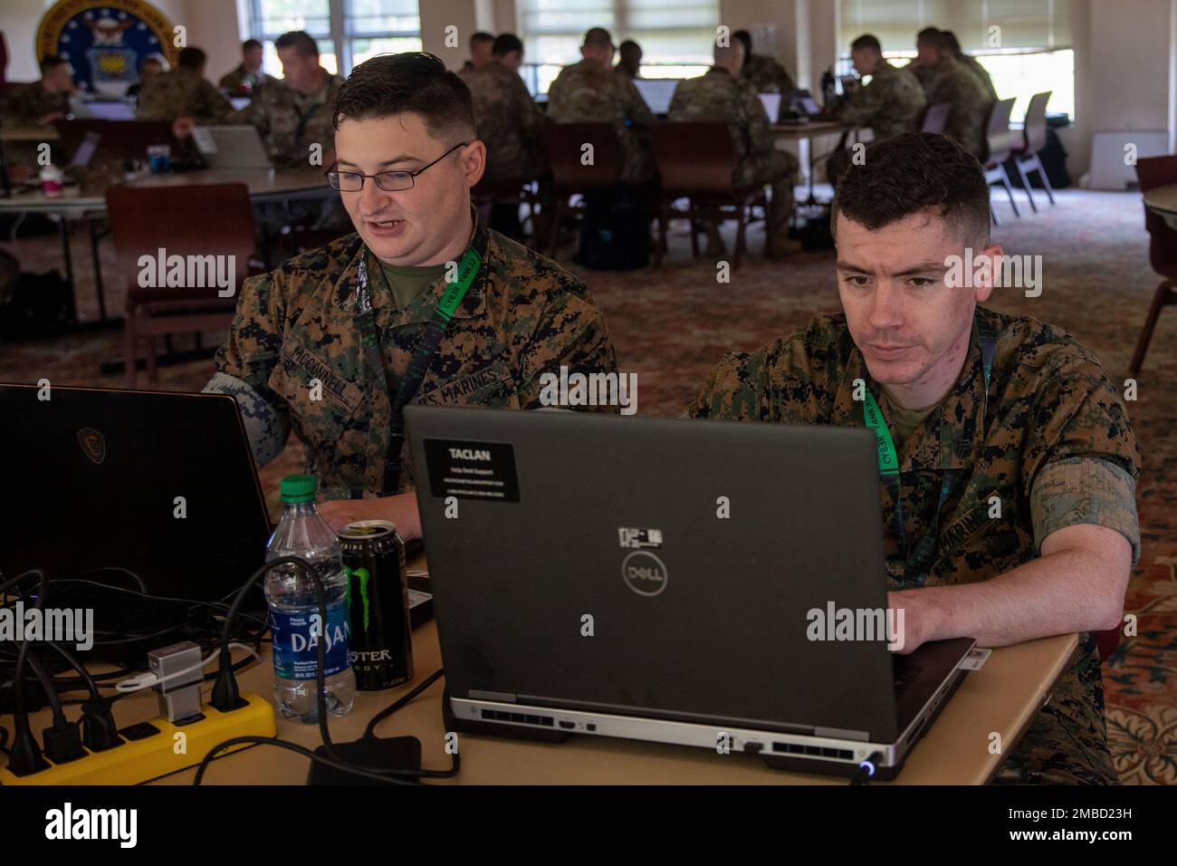Sgt. Ian McConnell a cyber warfare operator for Defensive Cyberspace ...