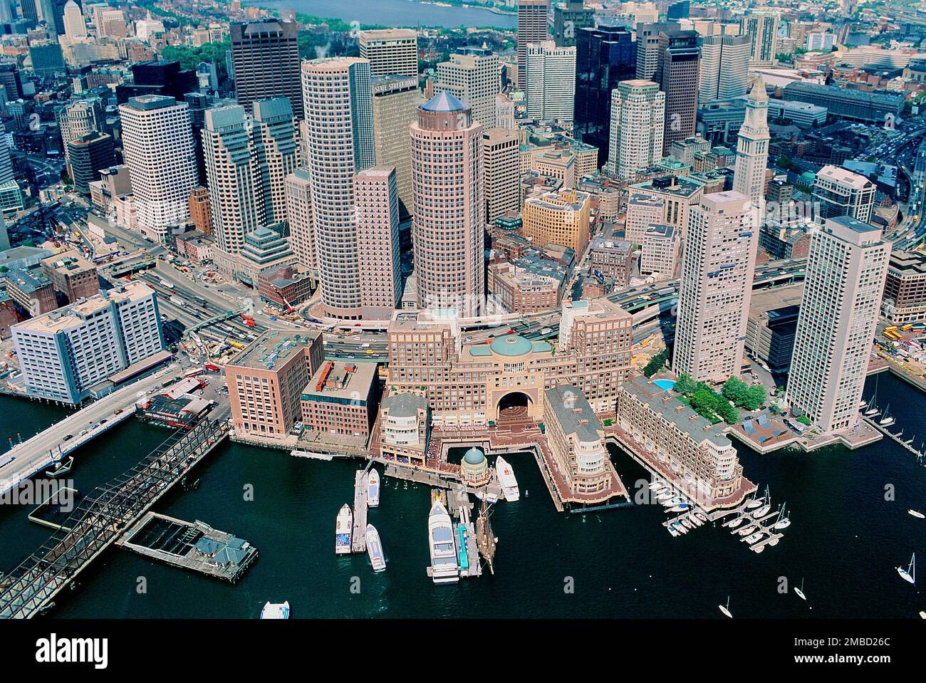 Aerial Images of Boston Ma Stock Photo - Alamy