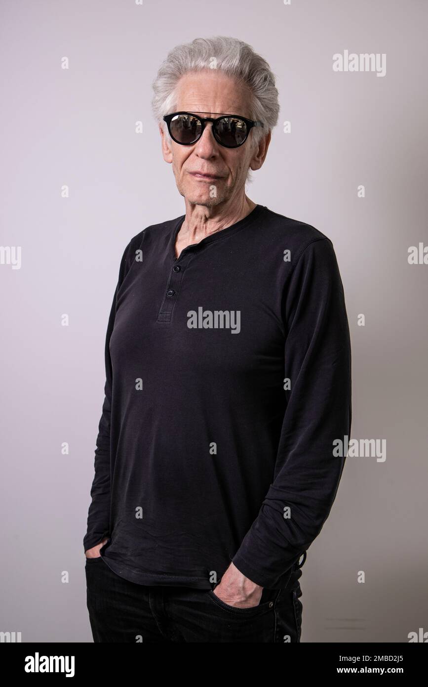 David Cronenberg poses for portrait photographs for the film 'Crimes of ...