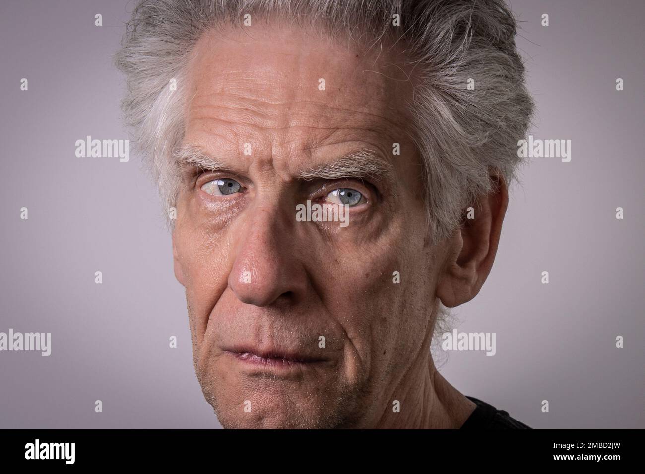 David Cronenberg poses for portrait photographs for the film 'Crimes of ...