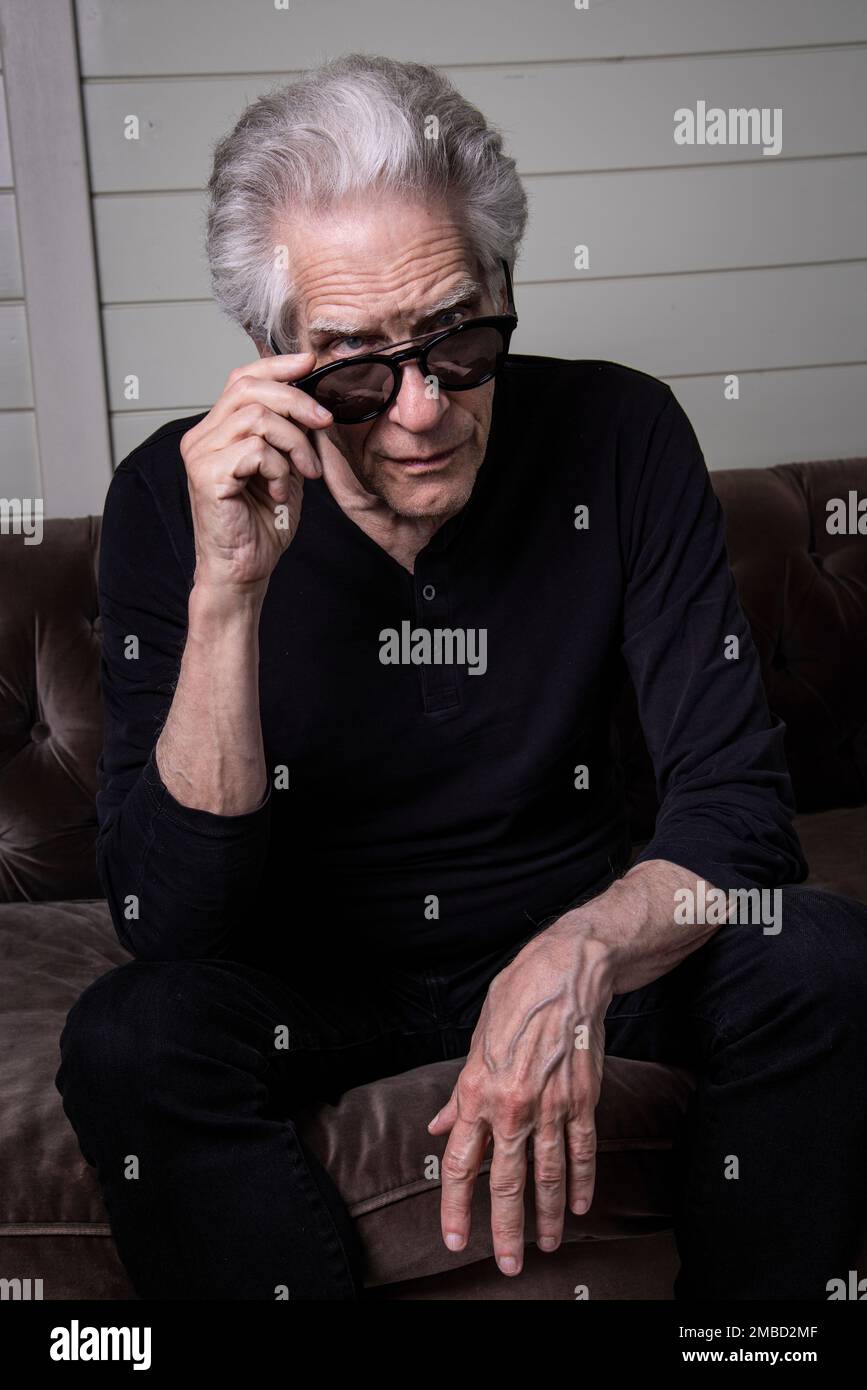 David Cronenberg poses for portrait photographs for the film 'Crimes of ...