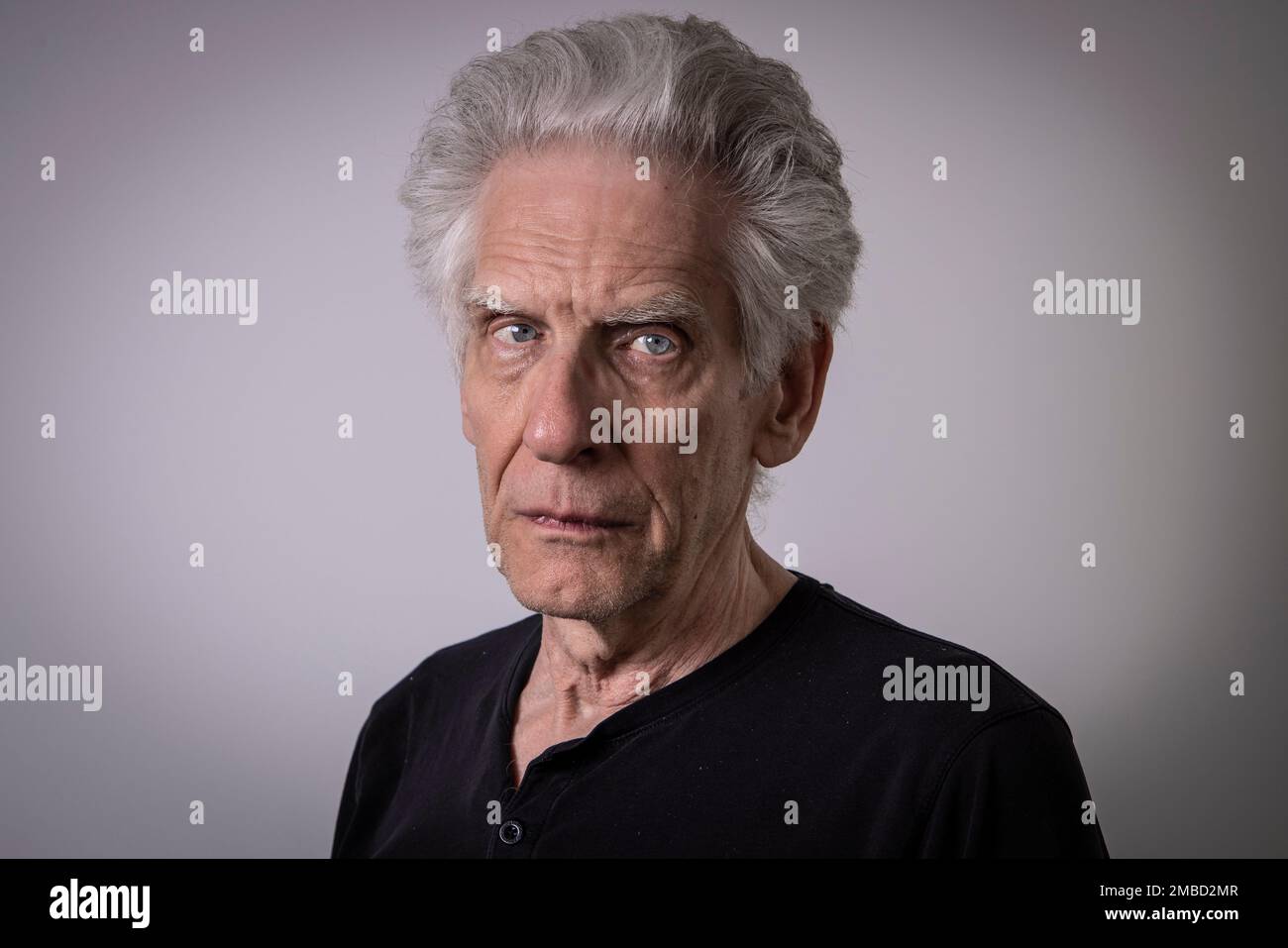 David Cronenberg poses for portrait photographs for the film 'Crimes of ...