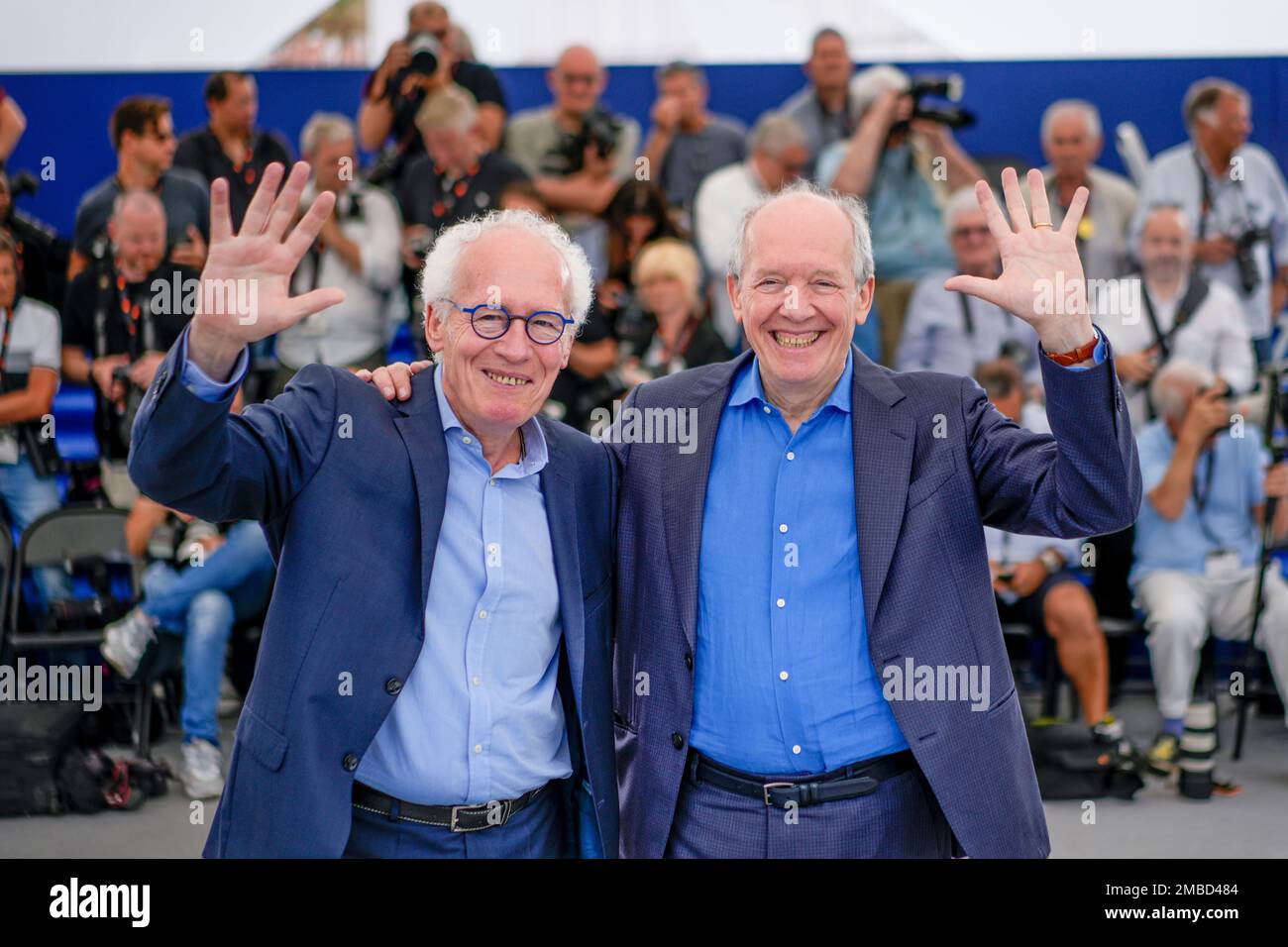 Directors Jean-Pierre Dardenne, left, and Luc Dardenne pose for ...