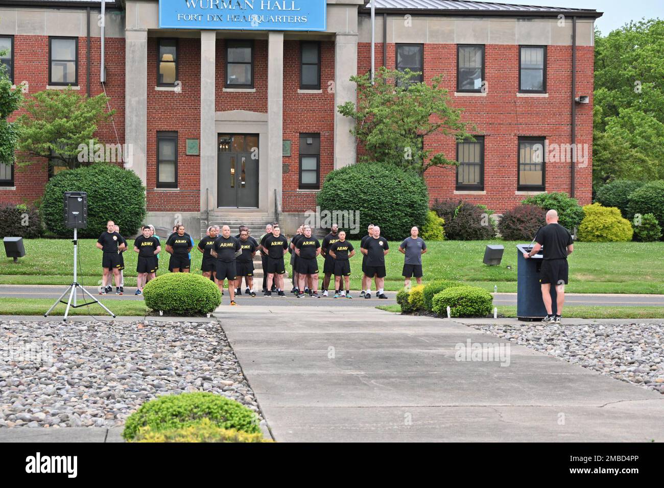 U.S. ASA Fort Dix Headquarters Celebrated the Army Birthday US Flag ...