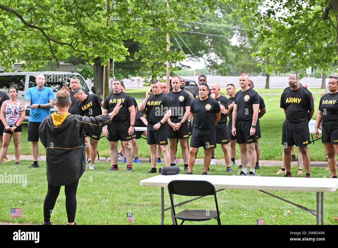 There was an Army Birthday 5K Run that started at Infantry Park on Fort ...