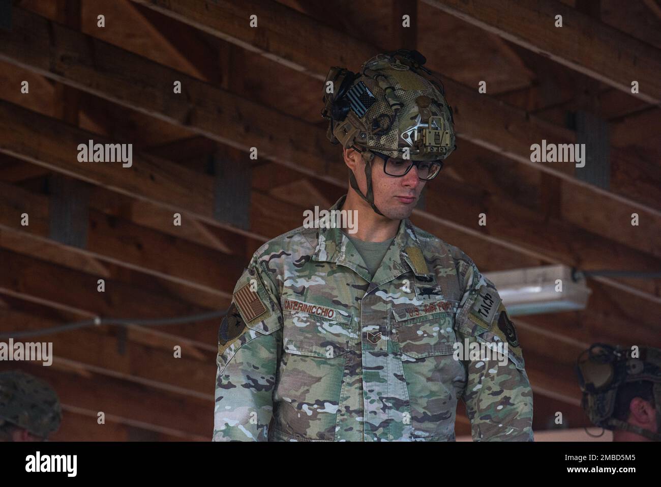 U.S. Air Force Staff Sgt. Alexander Caterinicchio, 3rd Air Support ...