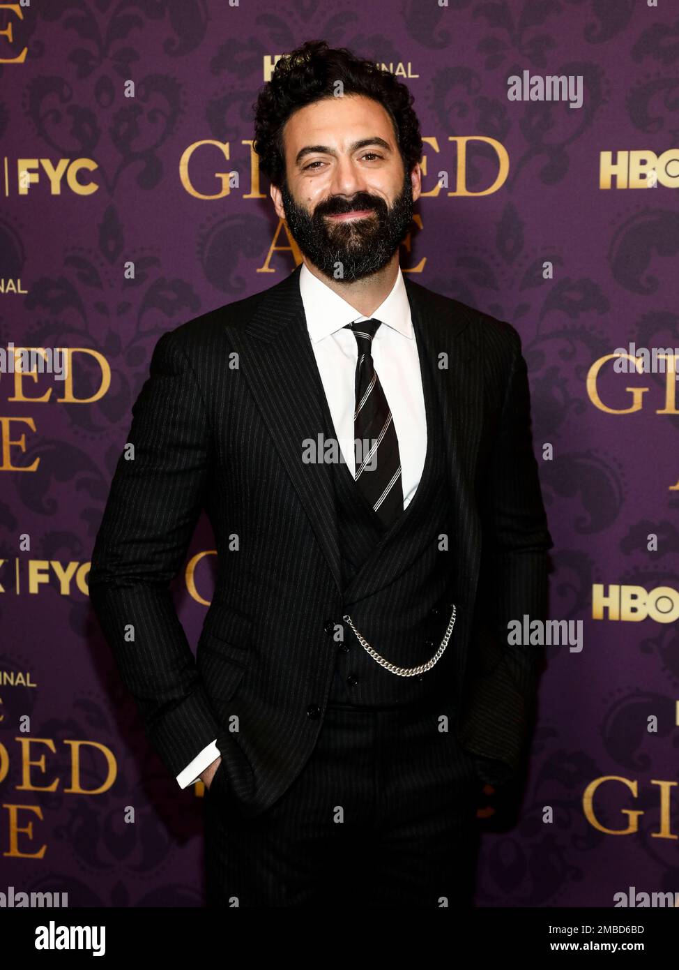 Actor Morgan Spector attends a special screening of "The Gilded Age" at ...
