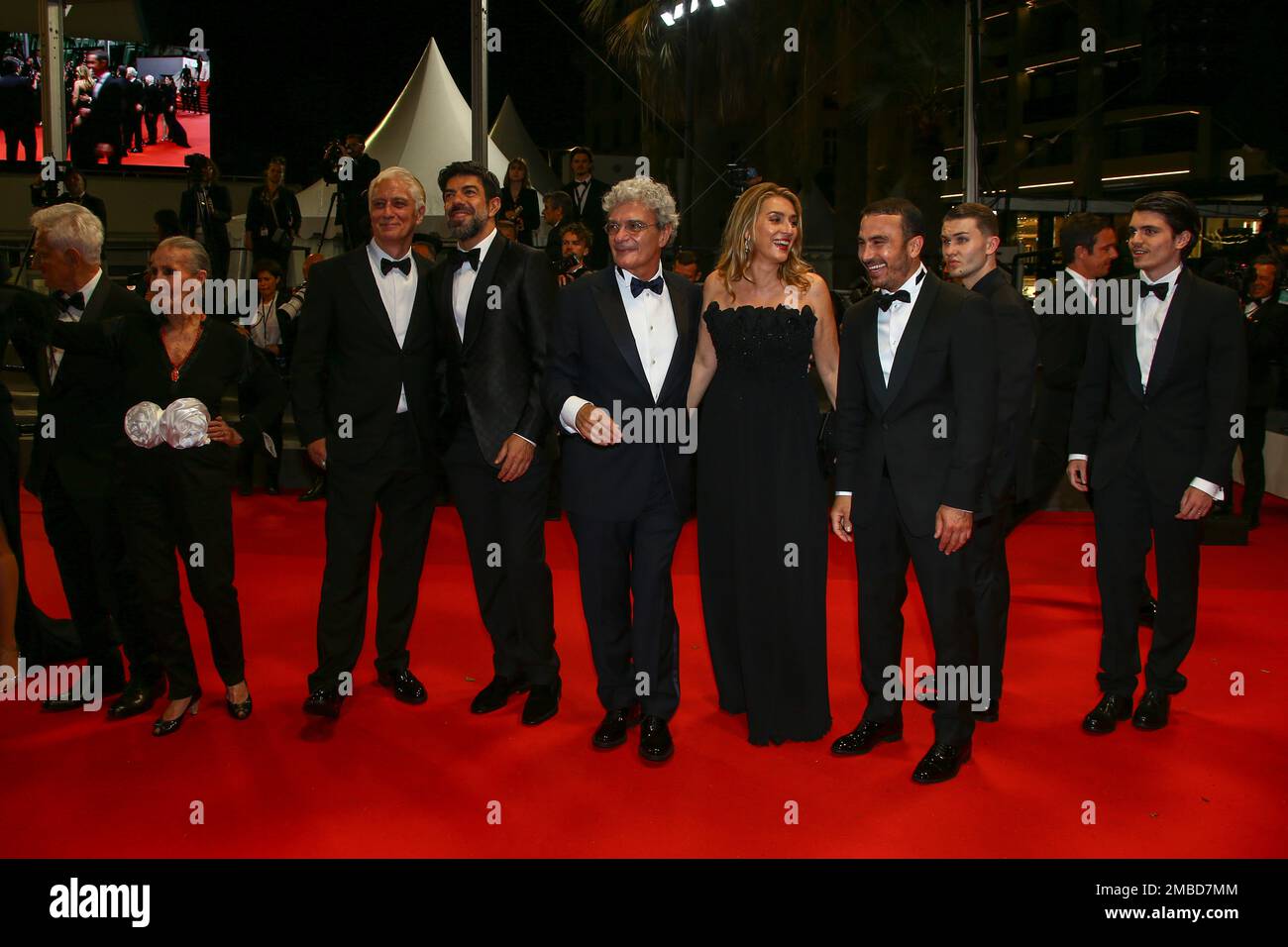 Nello Mascia, from left, Aurora Quattrocchi, Tommaso Ragno ...