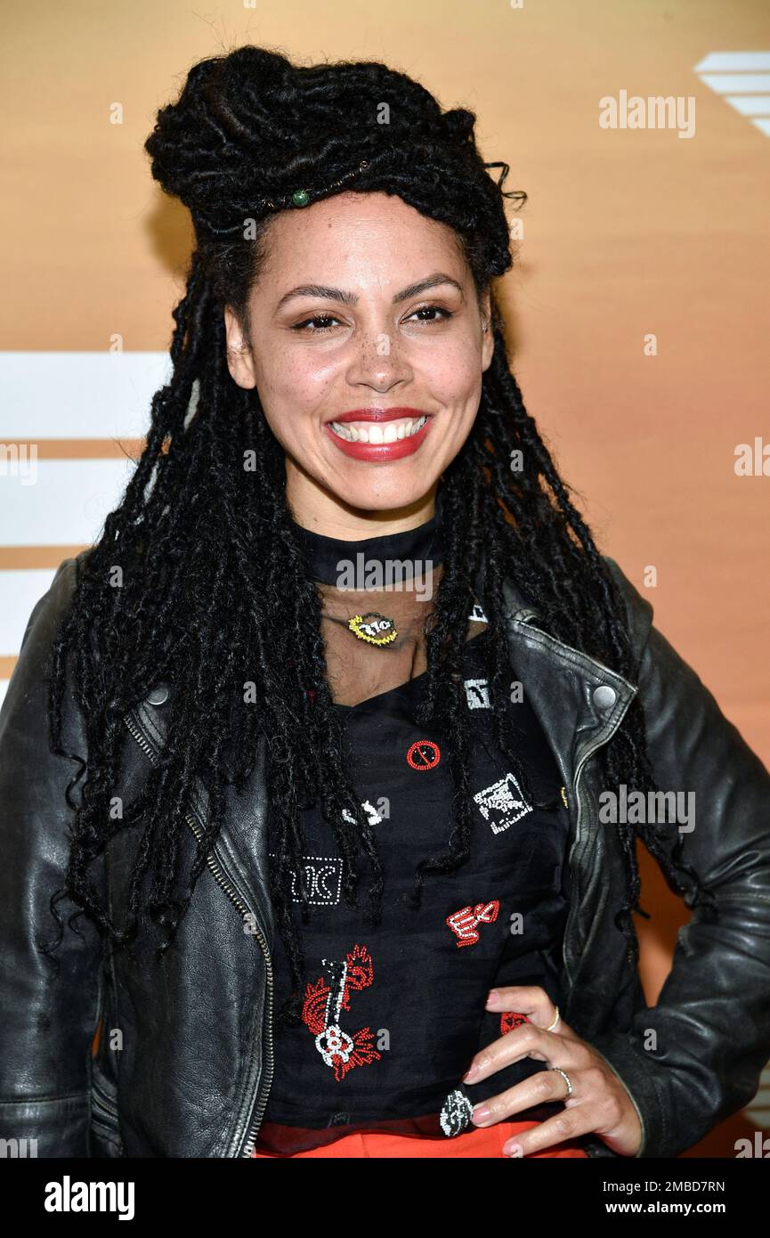 Amirah Vann attends a special screening of "Top Gun: Maverick" at AMC ...