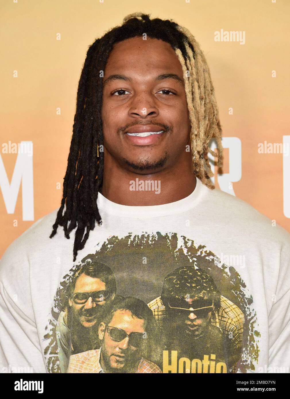 Xavier McKinney attends a special screening of "Top Gun: Maverick" at ...