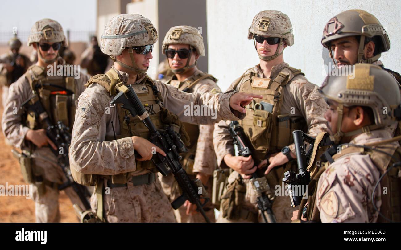 AL HAMRA, UNITED ARAB EMIRATES (June 14, 2022) – U.S. Marines assigned ...