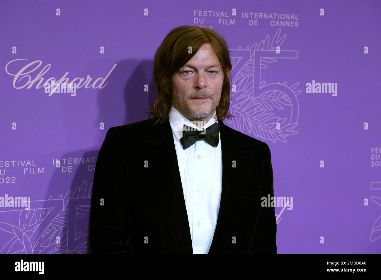 Norman Reedus poses for photographers upon arrival at the 75th ...