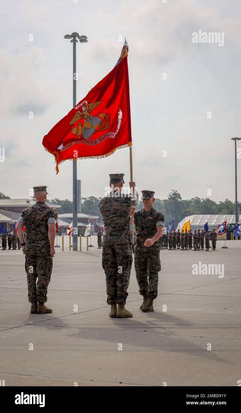 U.S. Marine Corps Sgt. Maj. Thomas Viotti, the battalion sergeant major ...