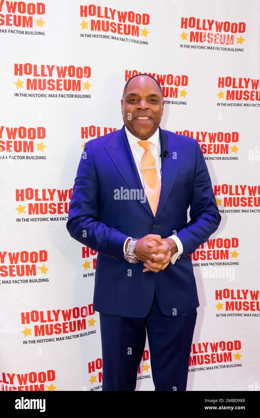 TV Host Tyrone Jackson and TV Reporter Athena Crosby attend the Tribute ...