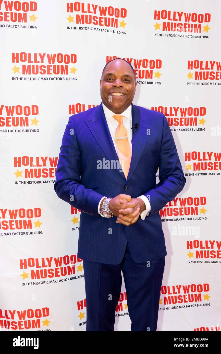 TV Host Tyrone Jackson and TV Reporter Athena Crosby attend the Tribute ...