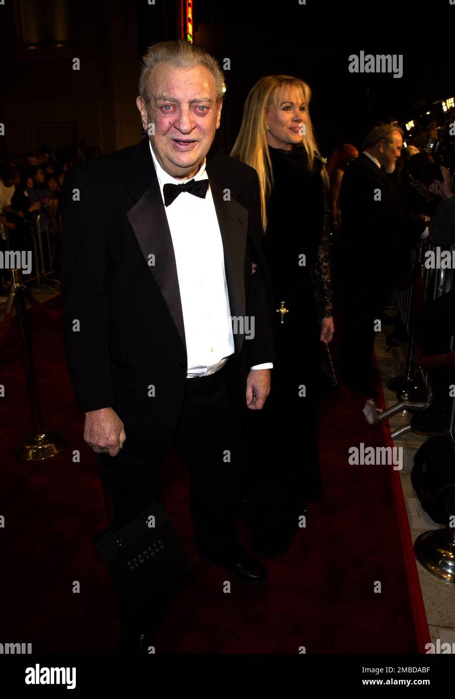 Rodney Dangerfield arriving at Muhammad Ali's 60th birthday celebration ...