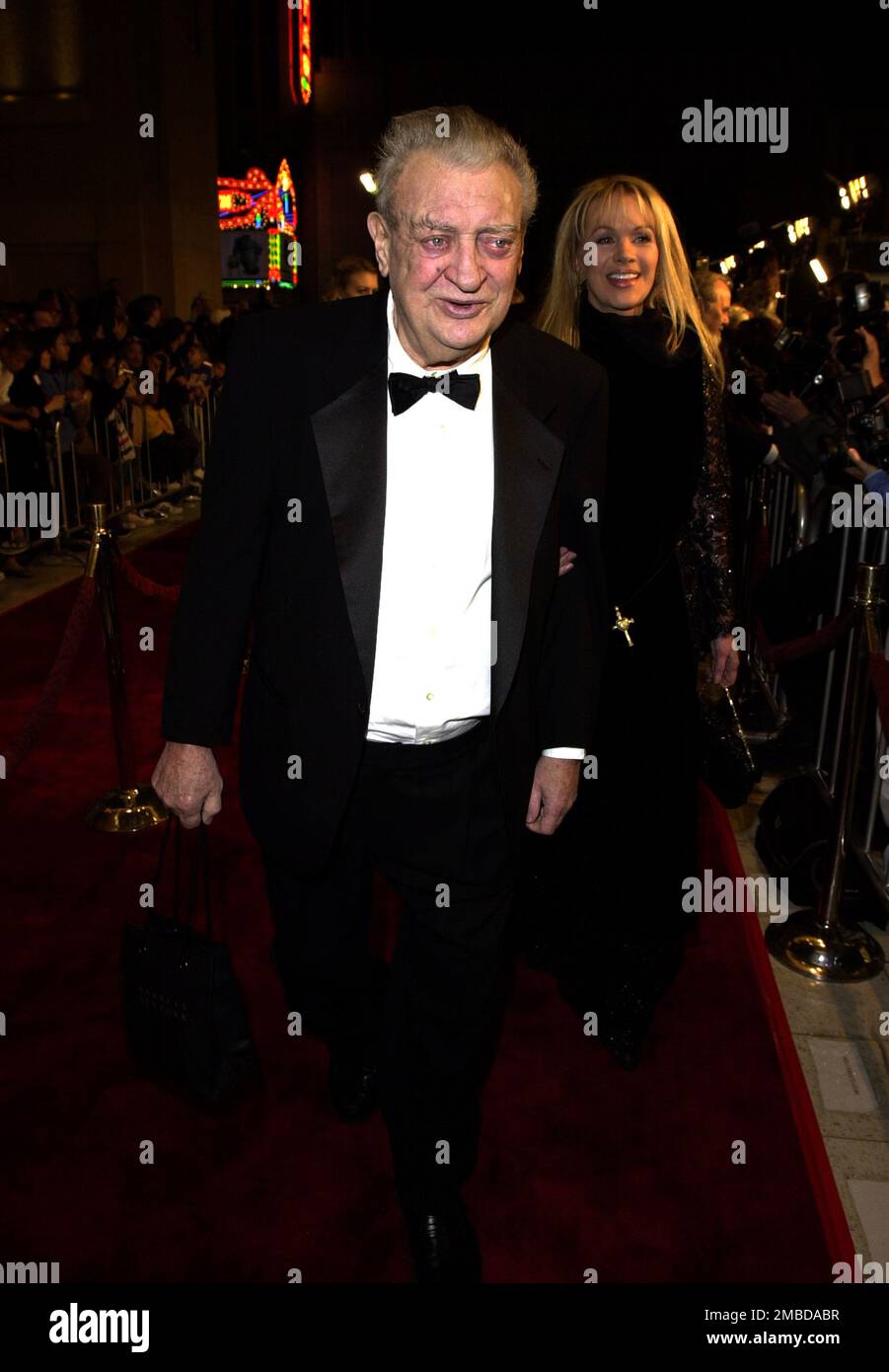 Rodney Dangerfield arriving at Muhammad Ali's 60th birthday celebration ...