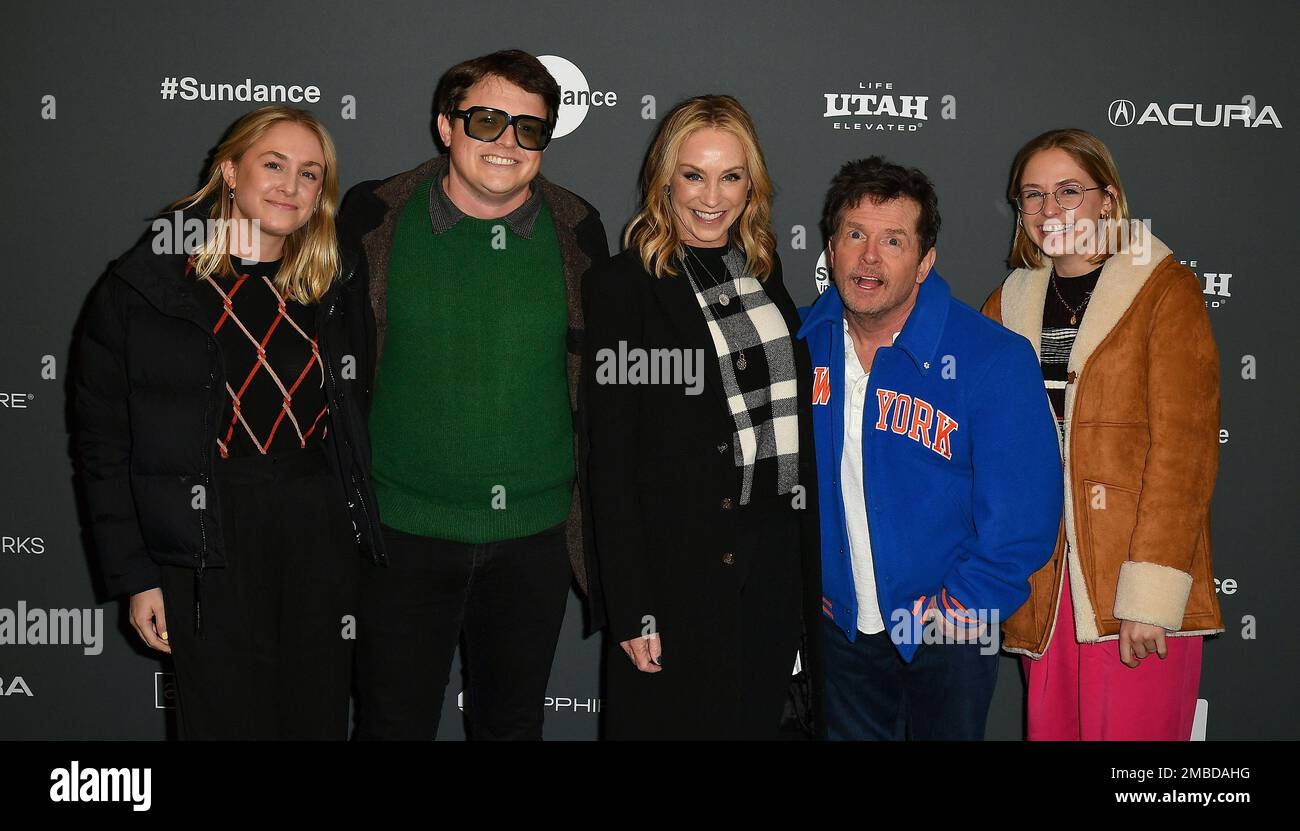 Park City, USA. 20th Jan, 2023. Sam Michael Fox. Schuyler Frances Fox ...