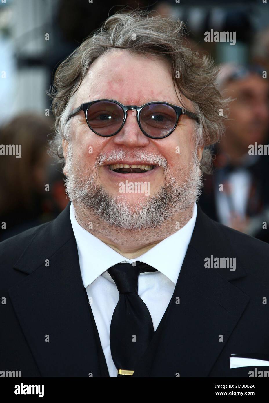 Guillermo del Toro poses for photographers upon arrival at the 75th ...