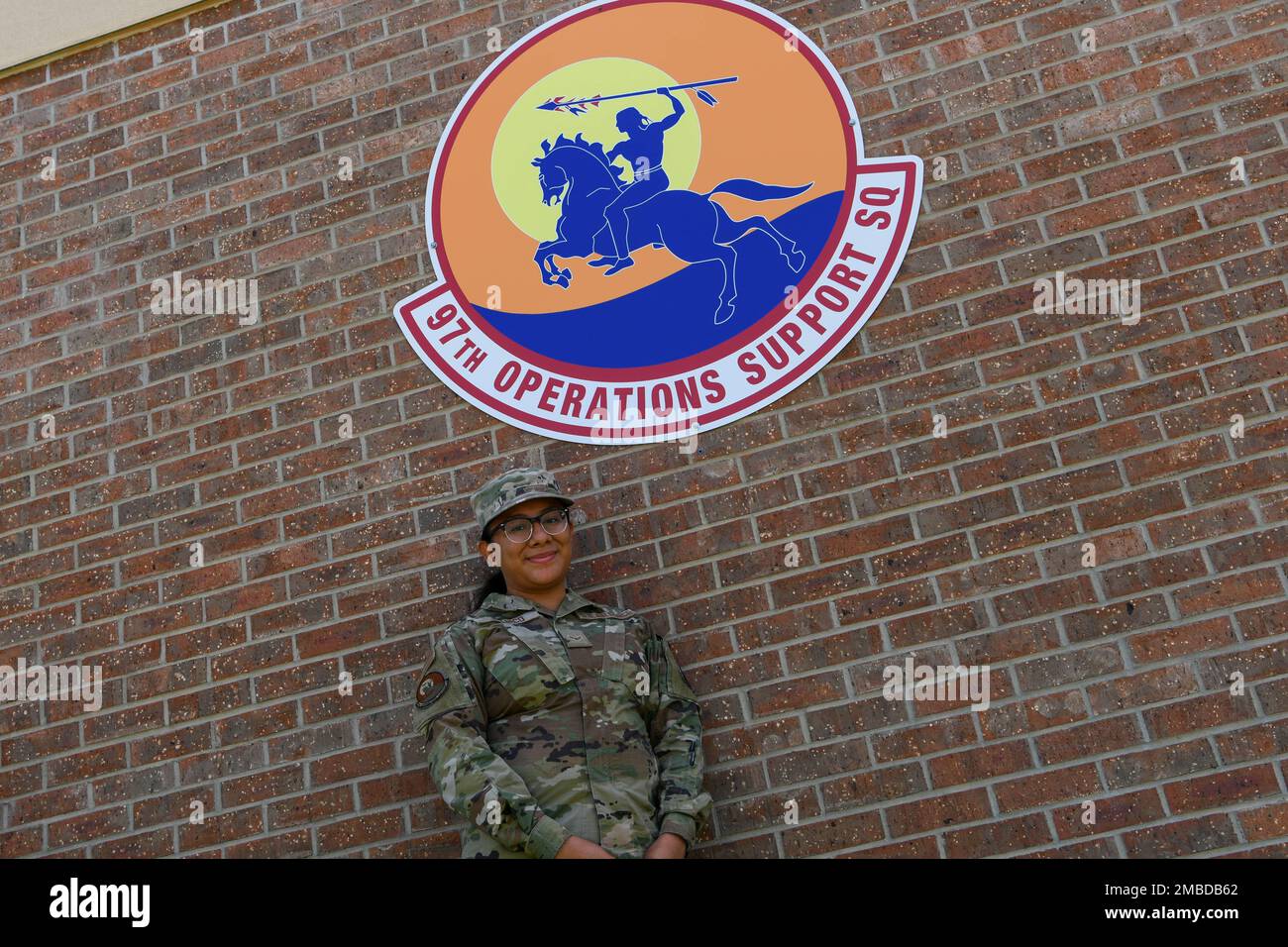 U.S. Air Force Airman 1st Class Maria Juanico, 97th Operations Support ...