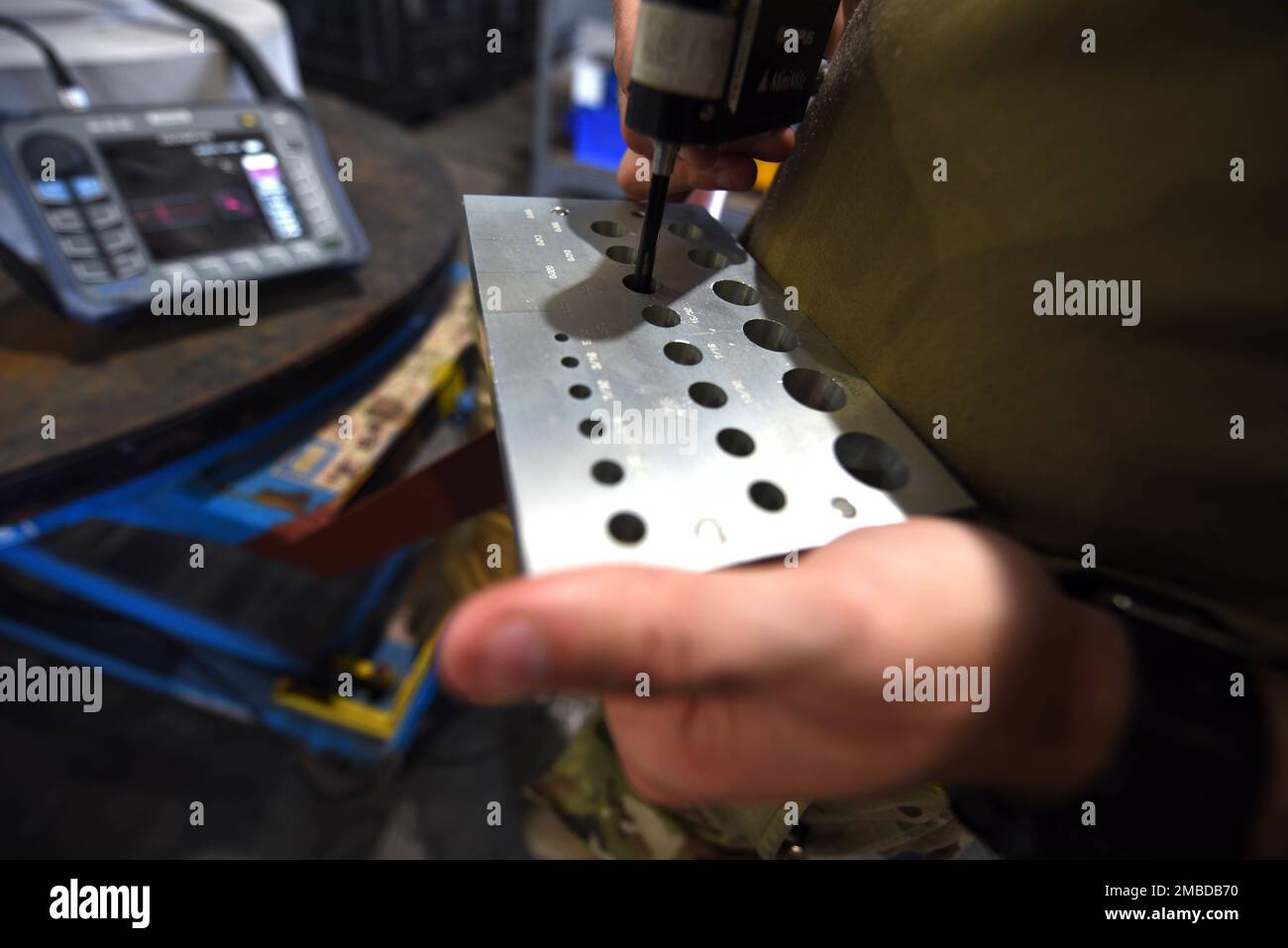U.S. Air Force Airman 1st Class Austin Santrock, 325th Maintenance ...