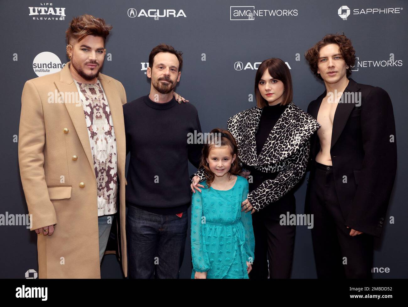 Utah, USA. 20th Jan, 2023. Adam Lambert, Scoot Mcnairy, Nessa Dougherty ...