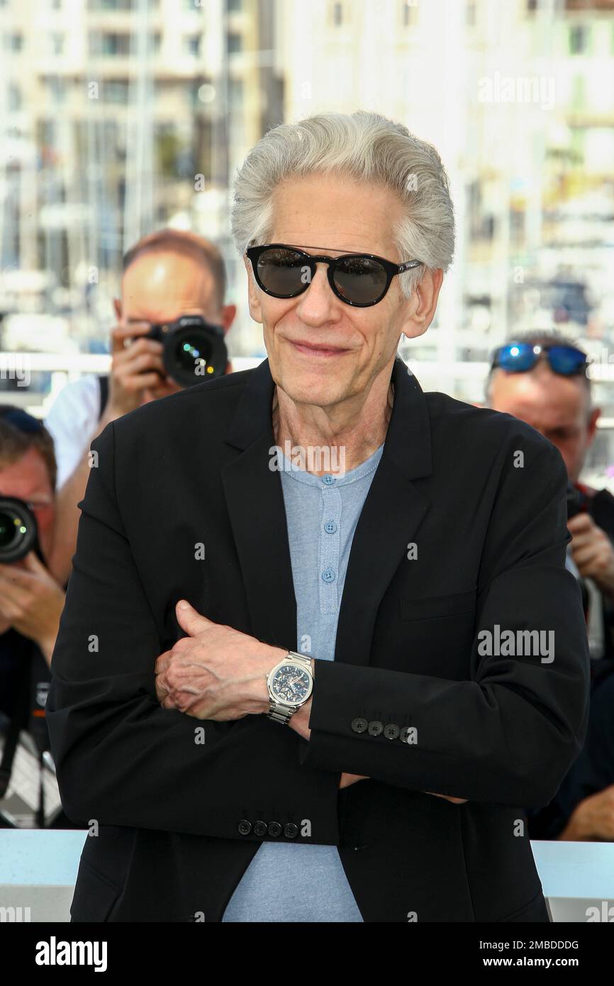 Director David Cronenberg poses for photographers at the photo call for ...