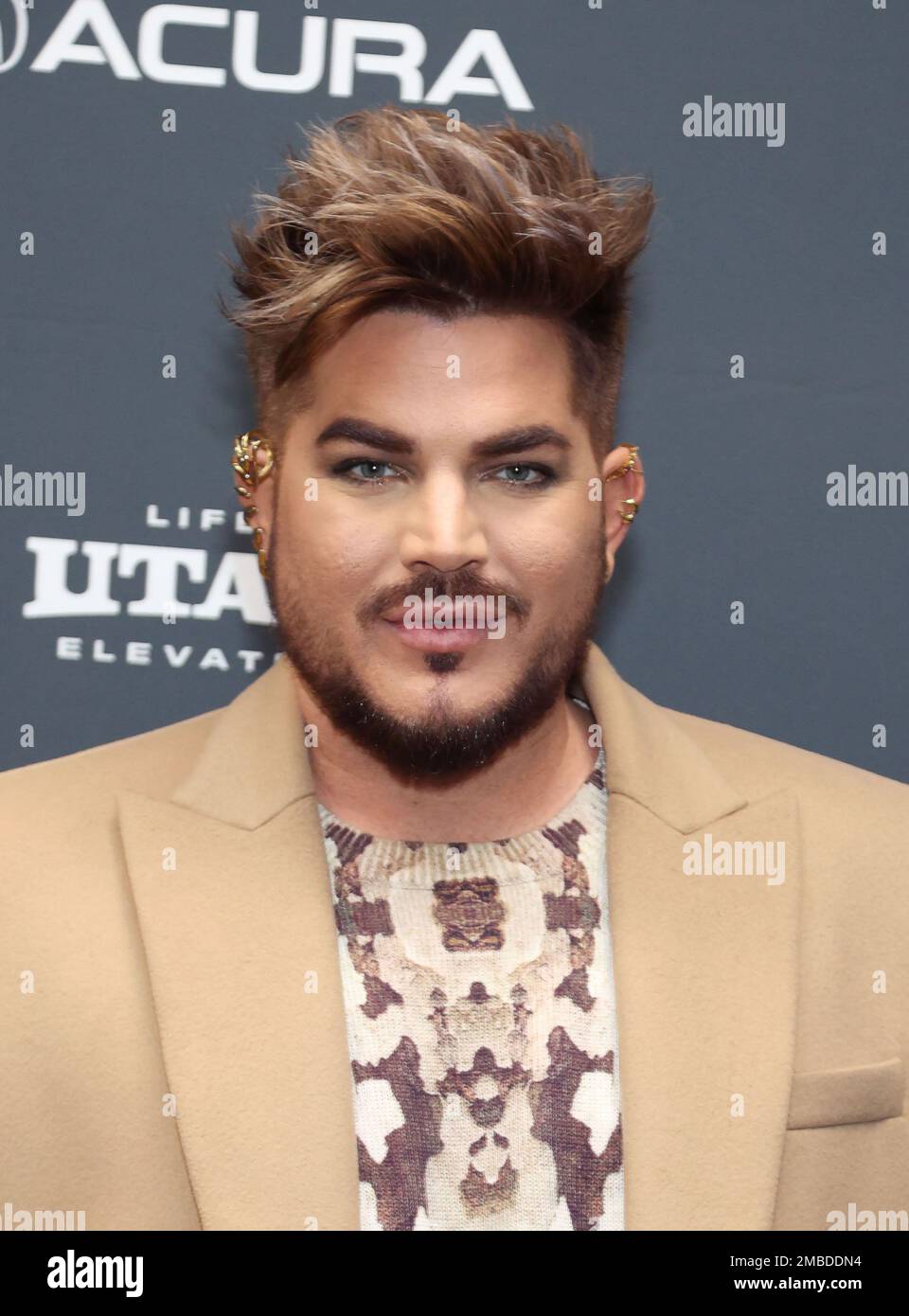 Utah, USA. 20th Jan, 2023. Adam Lambert arriving to the “Fairyland ...