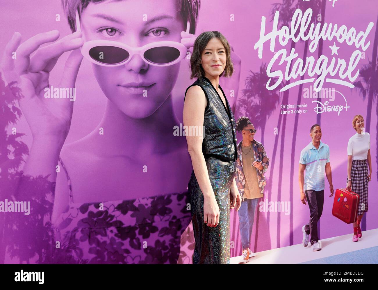 Julia Hart, director/co-screenwriter of "Hollywood Stargirl," poses at ...