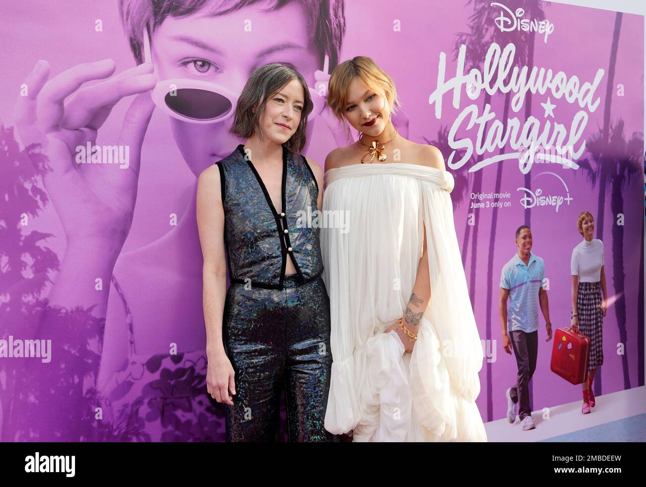 Julia Hart, left, director/co-screenwriter of "Hollywood Stargirl," and ...