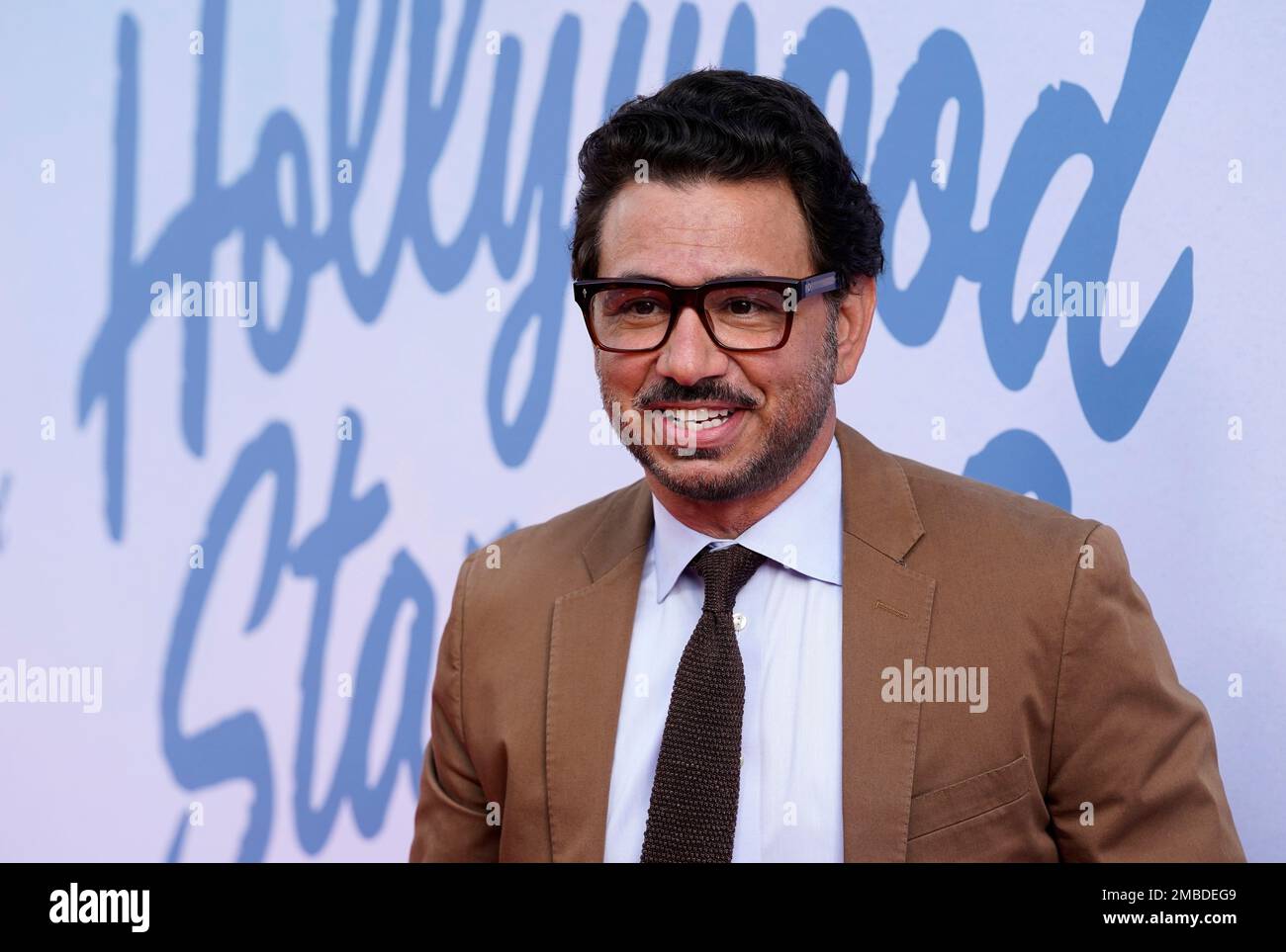 Al Madrigal poses at the premiere of the film "Hollywood Stargirl ...