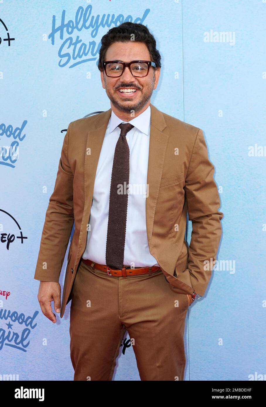 Al Madrigal poses at the premiere of the film "Hollywood Stargirl ...