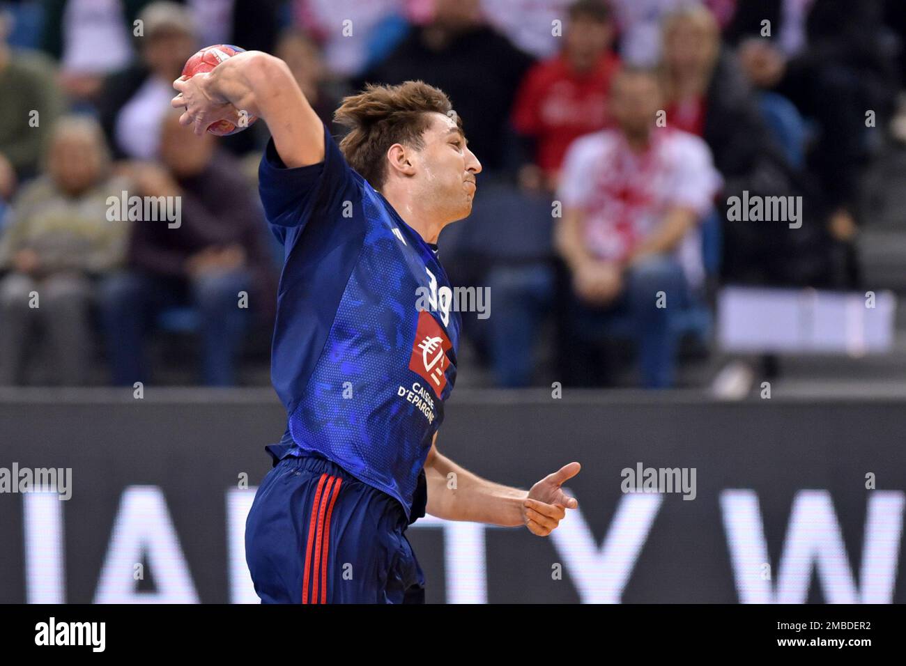 Krakow, Poland. 20th Jan, 2023. Thibaud Briet during IHF MenÕs World ...