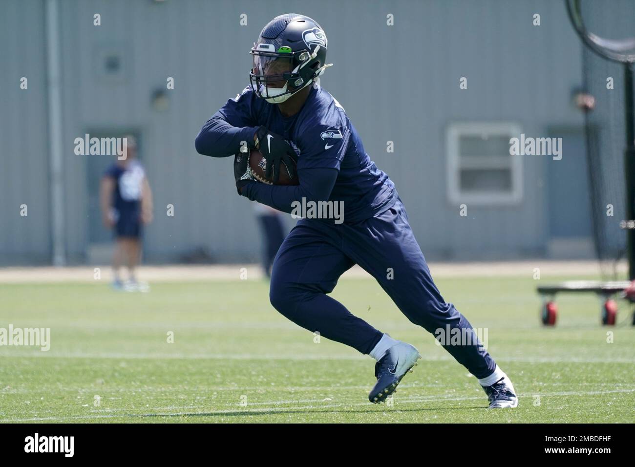 Running back Ken Walker III during NFL football practice Monday, May 23 ...